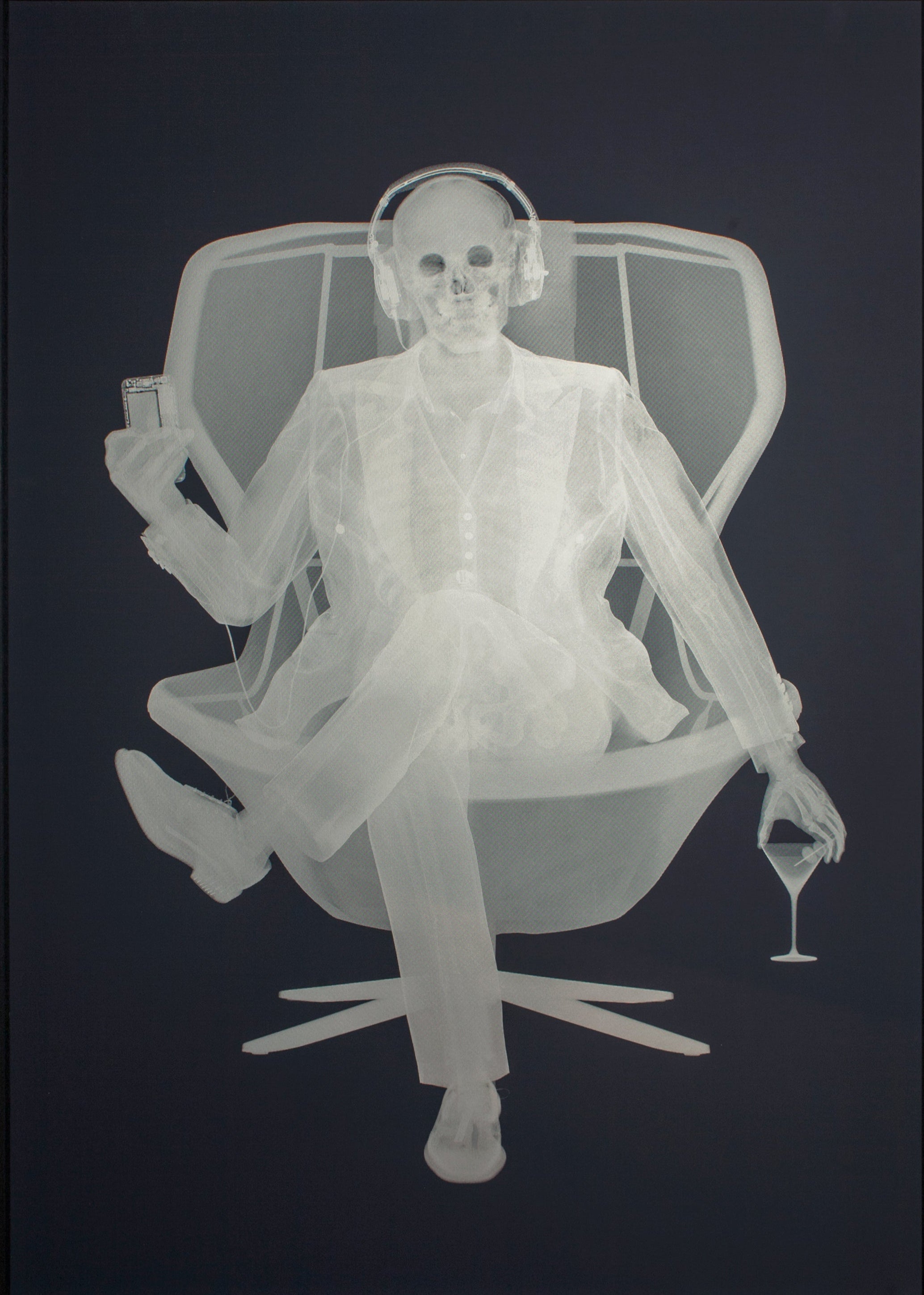 Easy Listener by Nick Veasey available from Startle
